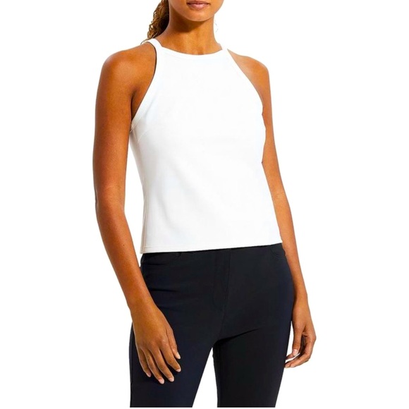 Theory | Tops | Nwt Theory Halter Tank White | Poshmark